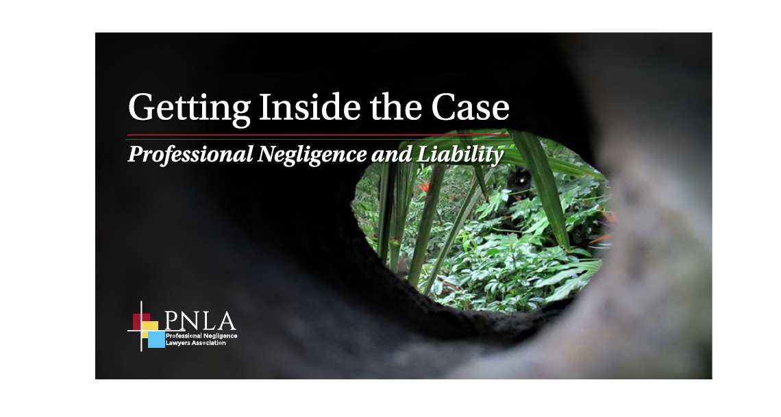 PNLA online conference – ‘Getting inside the case’ – RUNNING NOW – 12 ...